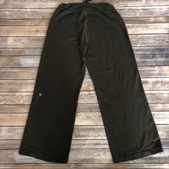 lululemon athletica | Pants & Jumpsuits | Lululemon Brown Wide Leg ...